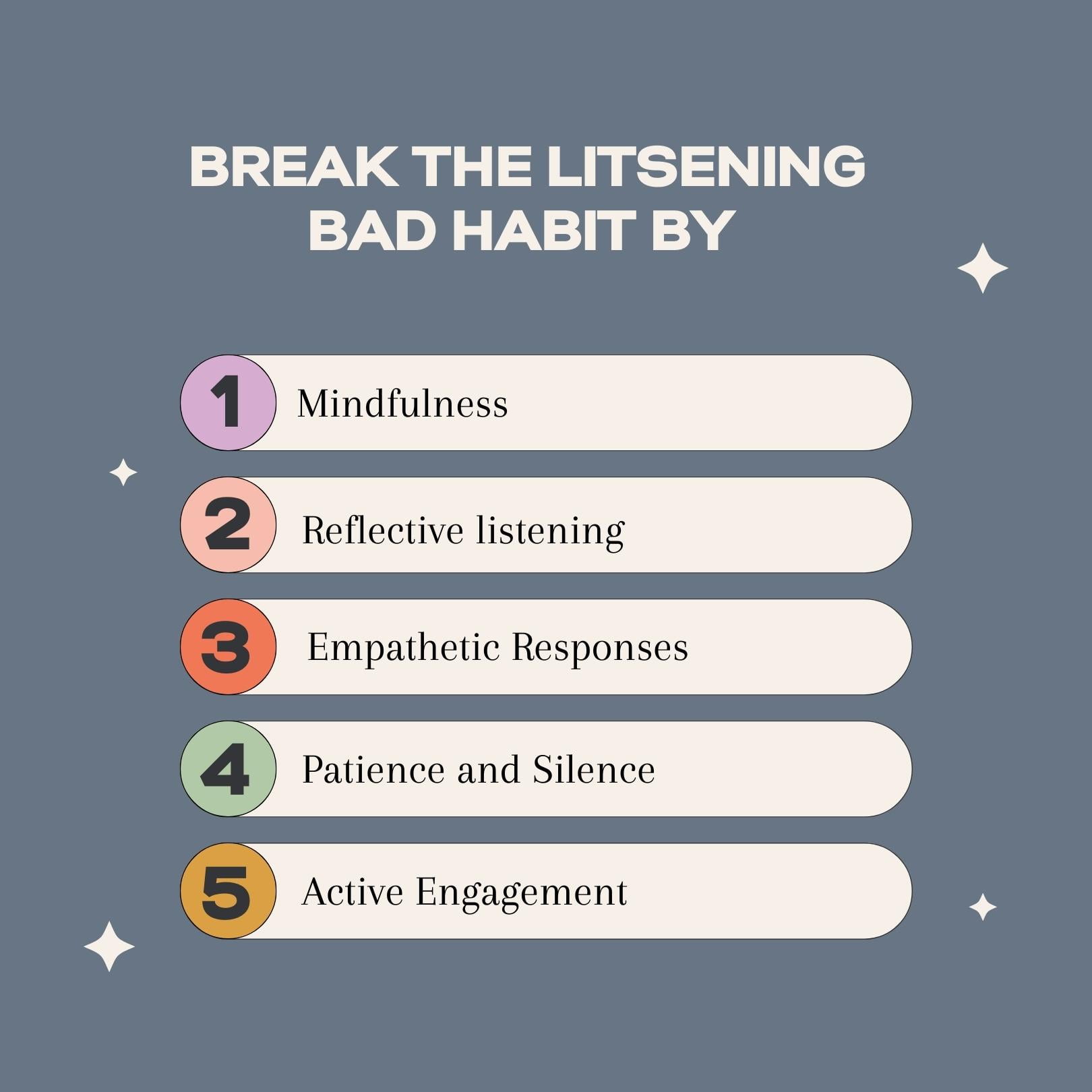 Breaking The Barrier: Overcoming 10 Common Bad Listening Habits At The ...