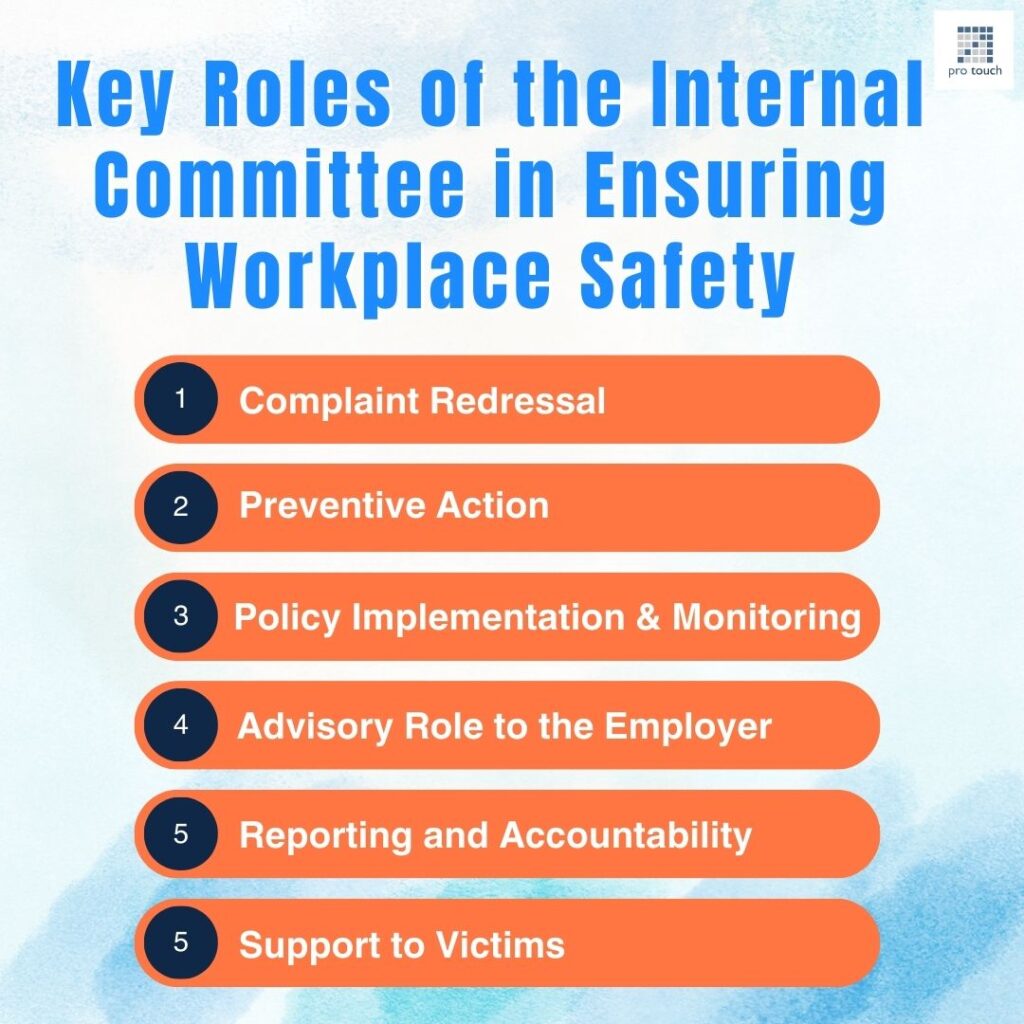 The Role of the Internal Committee (IC) in Workplace Safety