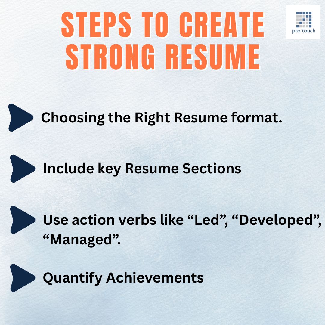 How to build a strong entry level resume for an HR Career